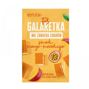 Galaretka Emix Fit - Mango-Marakuja bez cukru - 25g - SweetDecor
