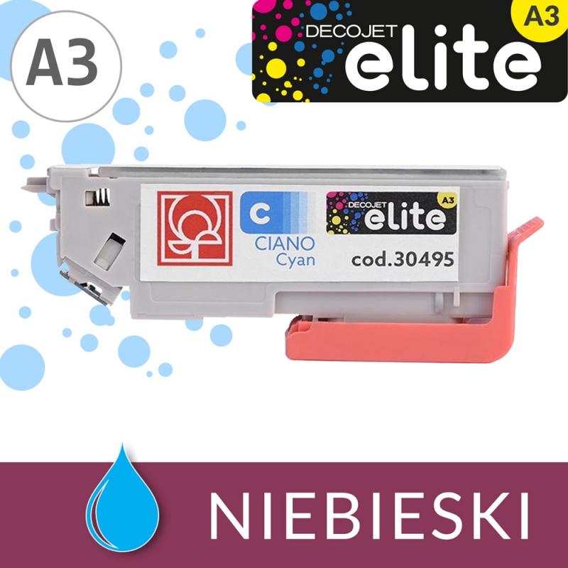 Kartridż z tuszem do drukarki MODECOR Elite A3 - NIEBIESKI - A3 ...